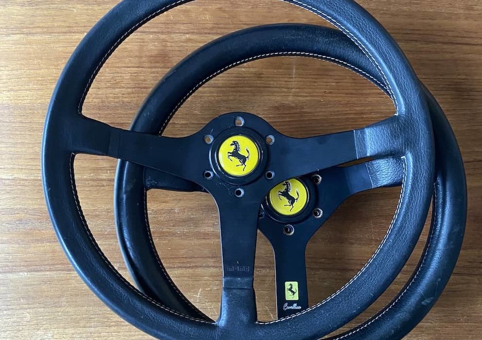 Momo & Ferrari - a long steering wheel history | patipatina.com