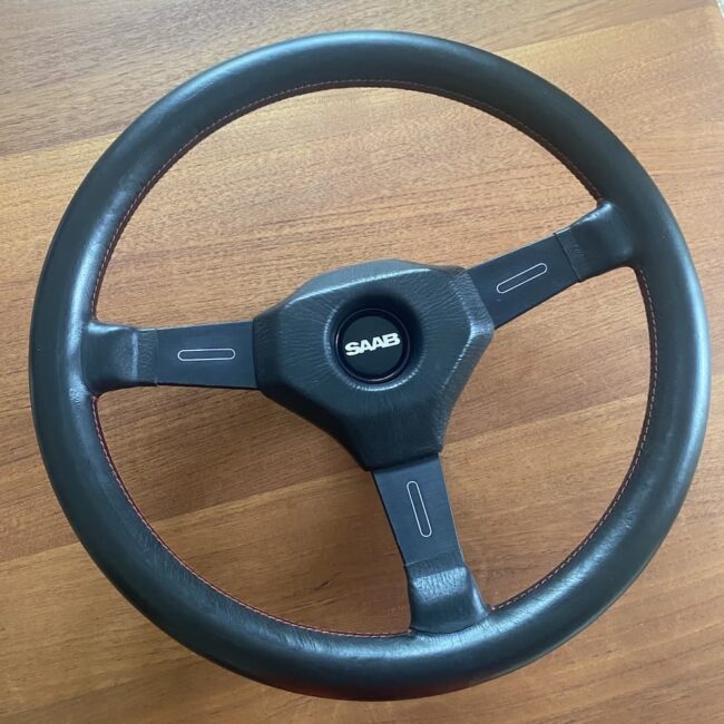 SOLD - Momo Saab steering wheel Momo 370mm