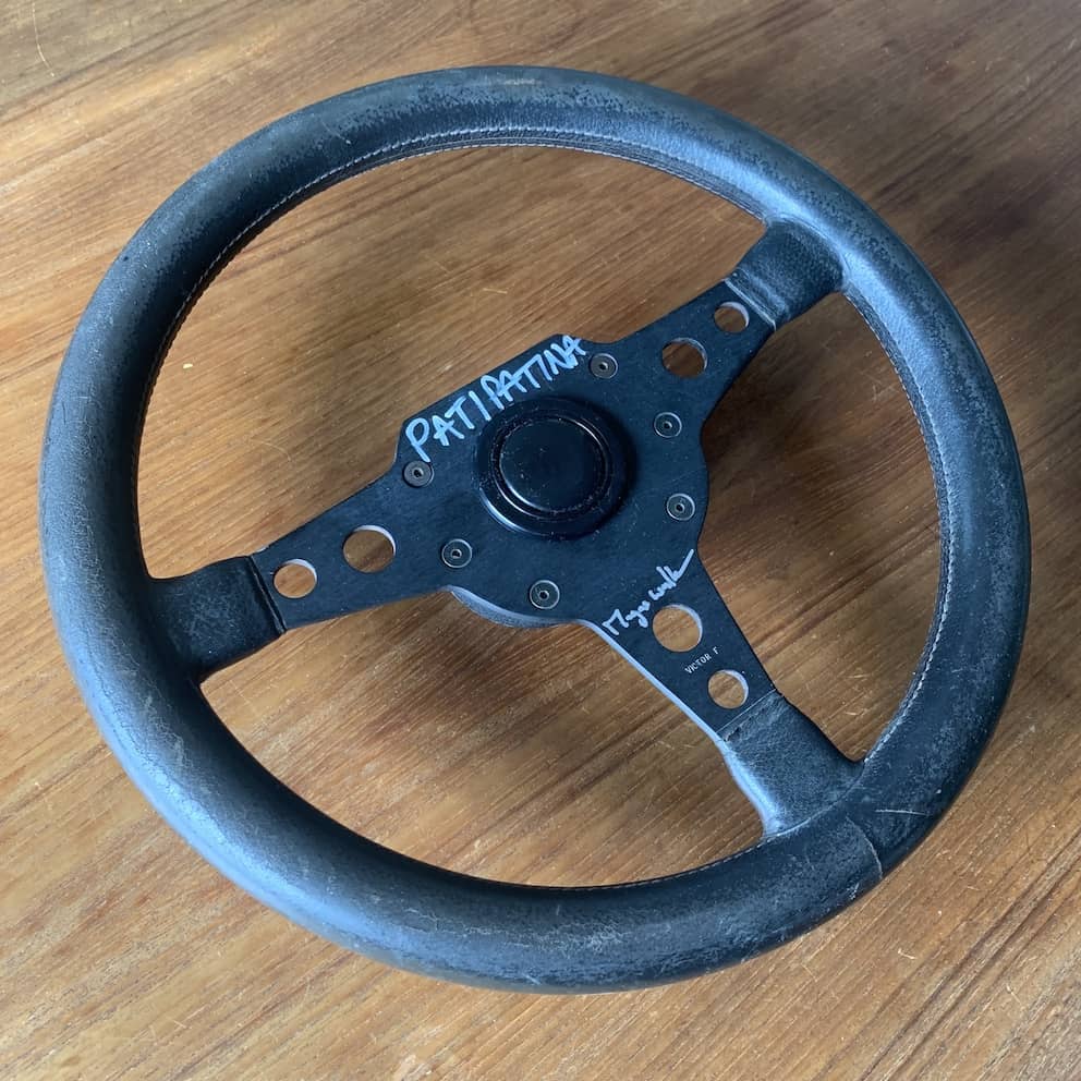 Victor F steering wheel – Magnus Walker signature