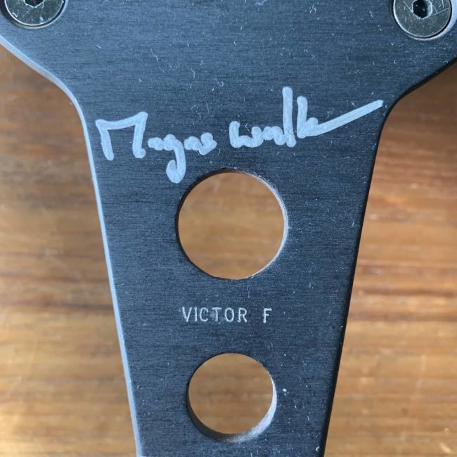 Victor F steering wheel – Magnus Walker signature